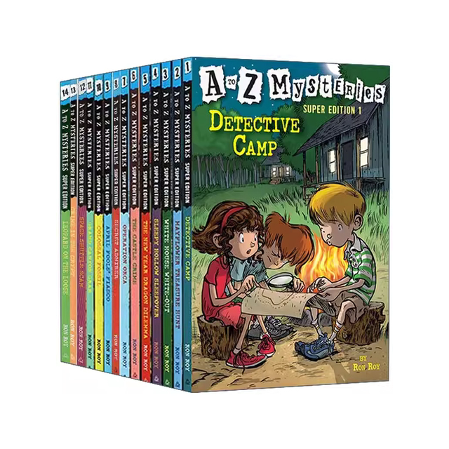 Original English version A to Z Mysteries Super Edition Mysterious ...