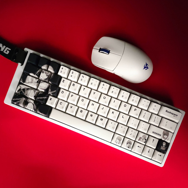 makima chainsaw man keycap adaptation wooting ez63 made68 American lion ...