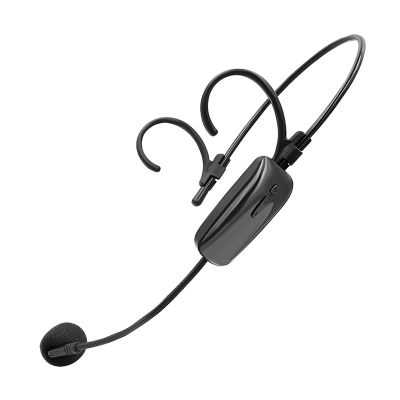 Wireless head wearing a microphone Bluetooth volume performance stage ...