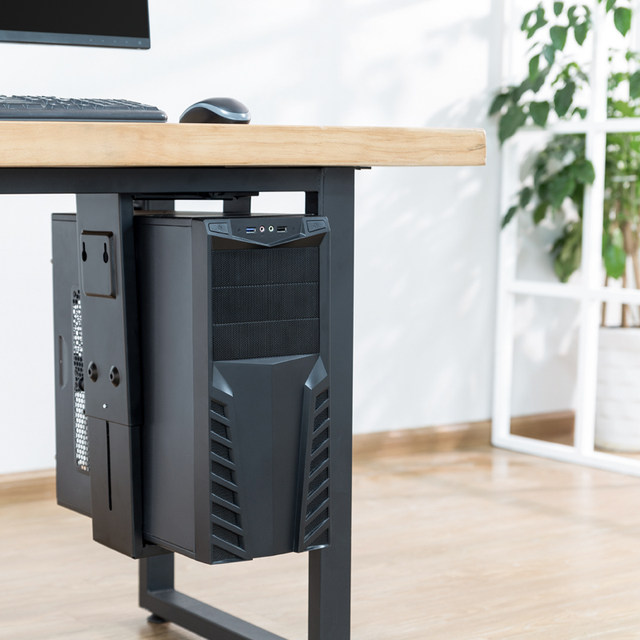 Computer host suspension stand -up suspension holder host rack chassis ...