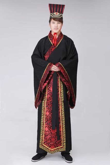 Ancient Hanfu men's model Song Dynasty Xiucai scholar clothing poet Su ...