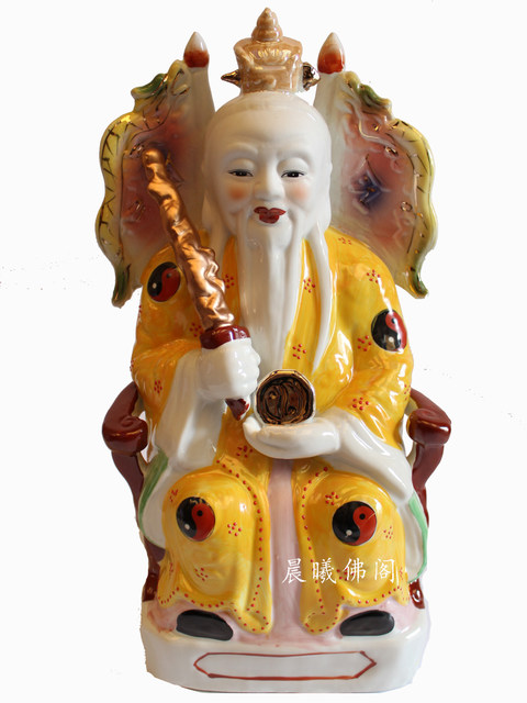 Painted Jiang Ziya Jiang Taigong, the statue of Buddha statue of Buddha ...
