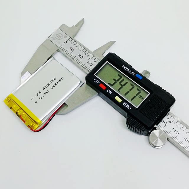 Jiedu d600S driving recorder built-in 453450 rechargeable lithium ...