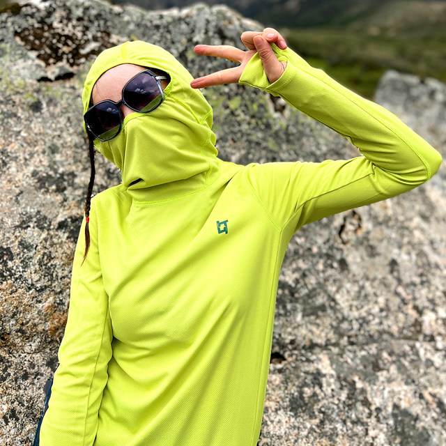 Beijing forest outdoor hooded high collar face protection sports ...