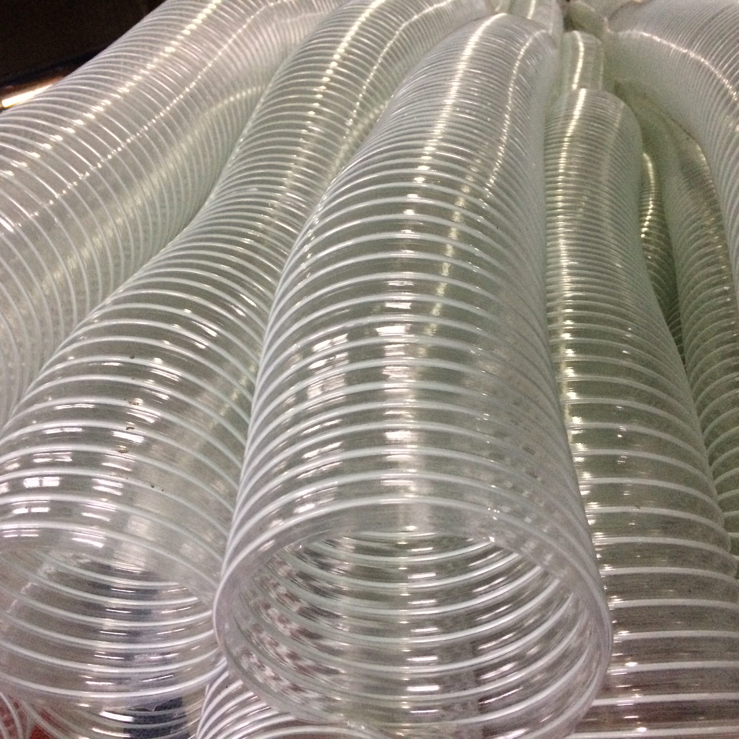 Manguera Corrugada de PVC Transparente con Alambre de Acero Maihangjie ...