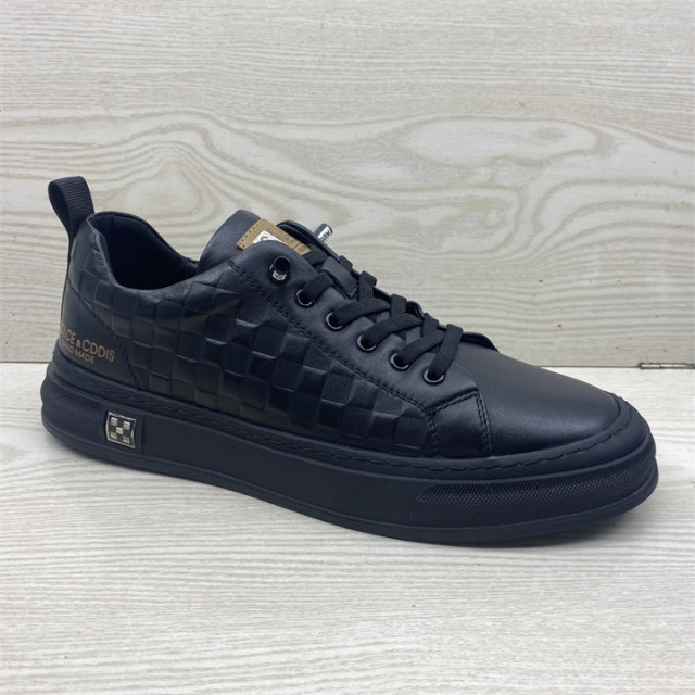 Broken code shoe specialty leather men's toe -toe layer cowhide youth ...