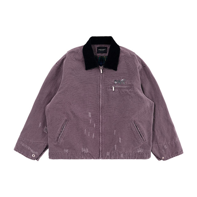 benmyshower national fashion American retro washed distressed canvas ...