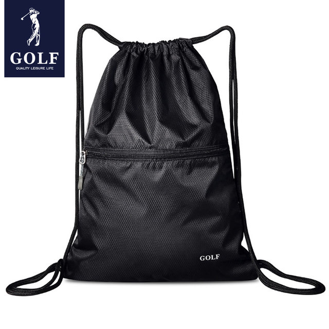 GOLF lightweight sports drawstring backpack waterproof drawstring ...