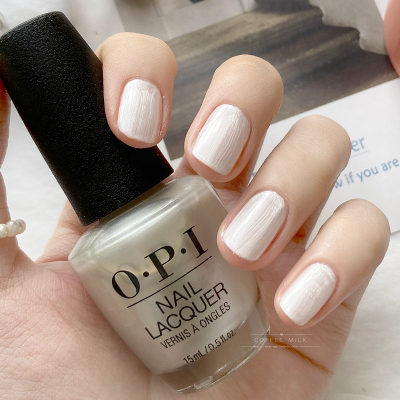 American OPI Colored Nail Polish Elf in the Garden-Pearl Shell Color ...