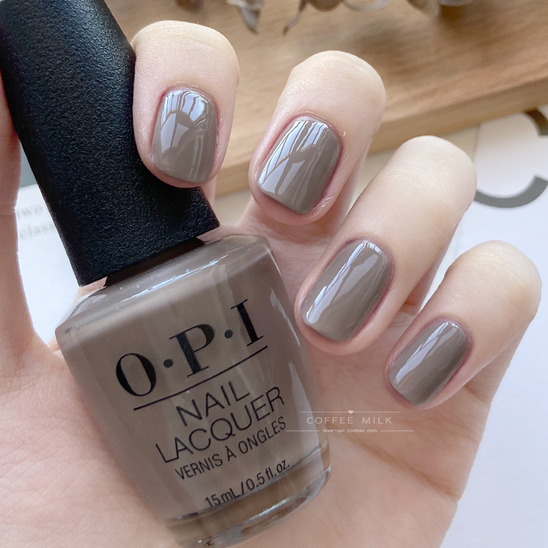 American original authentic OPI nail polish Iceland I53 nude gray volcanic ash temperament ...