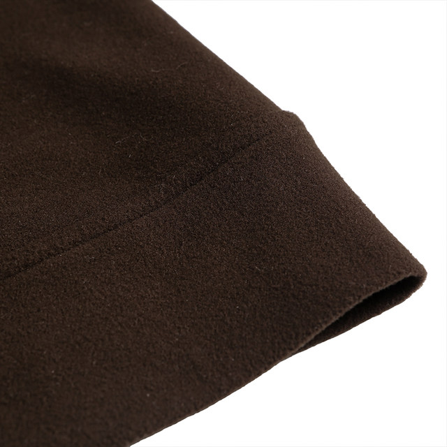 Mr. Li Zimu's hooded zipper warm pure color jacket 2024 autumn and ...