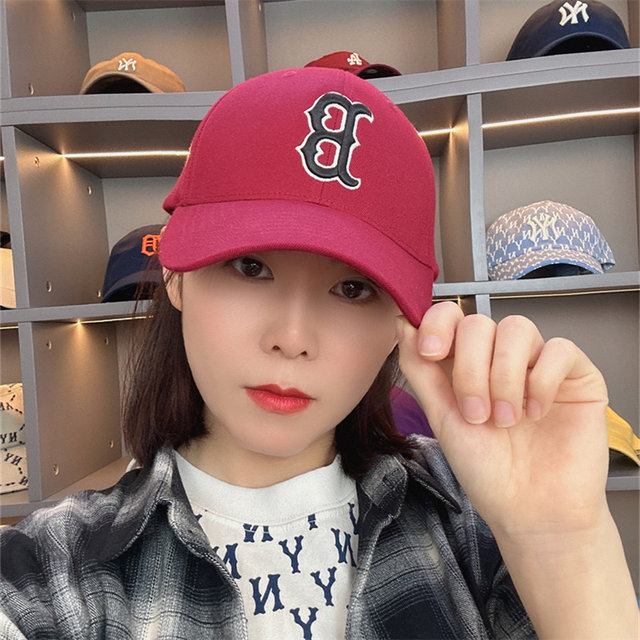 Korean MLB Hat Yankees Men's Genuine Baseball Cap Women's Sun Hat NY ...