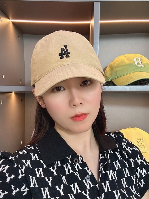 Korea purchasing MLB hat small label NY baseball cap men's and women's soft top LA genuine ...