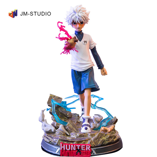 Full-time Hunter series GKBMHUNTER Killua beats the enemy scene figure ...