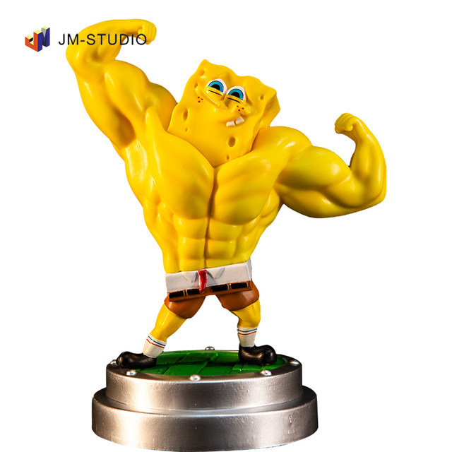 SpongeBob series GK GO muscle SpongeBob Pate Great Star Dumb Beast ...