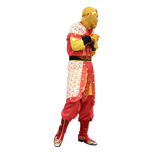 New Sun Wukong Monkey King Clothes Suit Performance Costume Monkey King ...