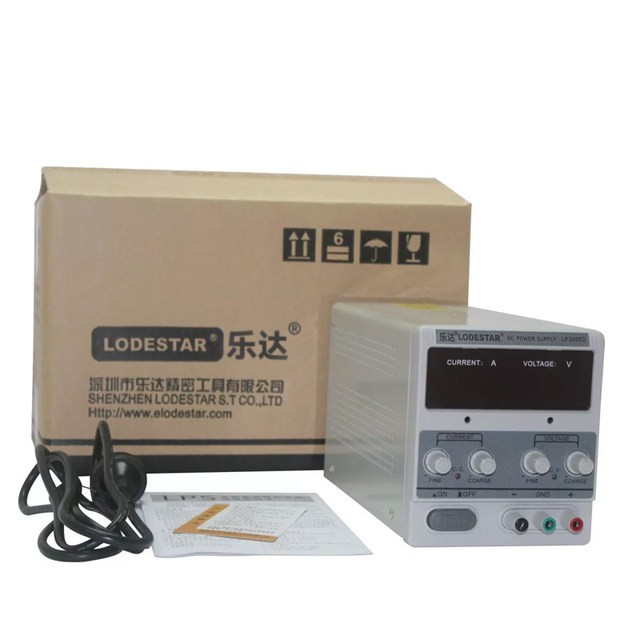 Lodestar/Leda digital display 30V5A mobile phone notebook repair adjustable DC voltage regulator ...