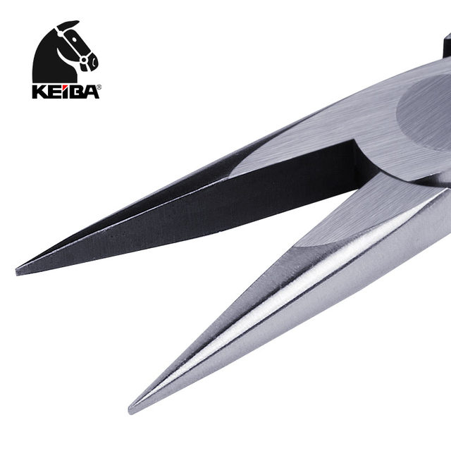 KEIBA horse brand HL-D14 imported from Japan, micro needle nose pliers, toothless needle nose pliers