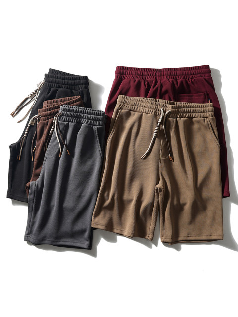 American retro! 360g elastic sweat-absorbing fabric Foreign trade men's ...