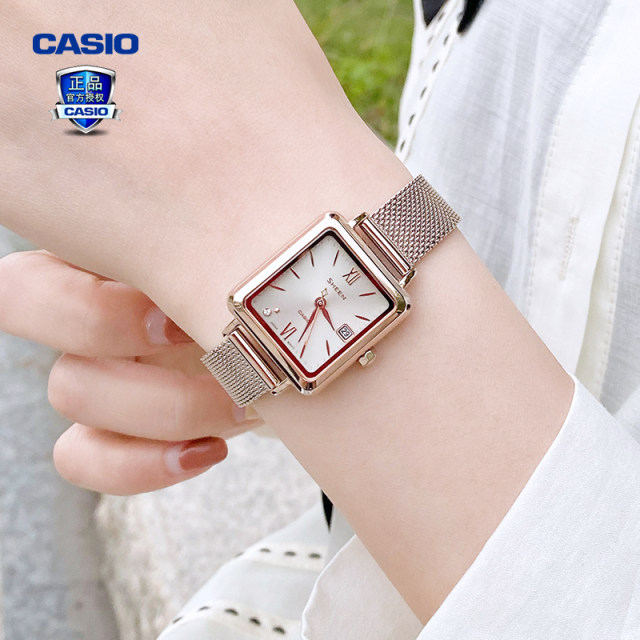 casio Casio watch women's official website new product solar waterproof ...