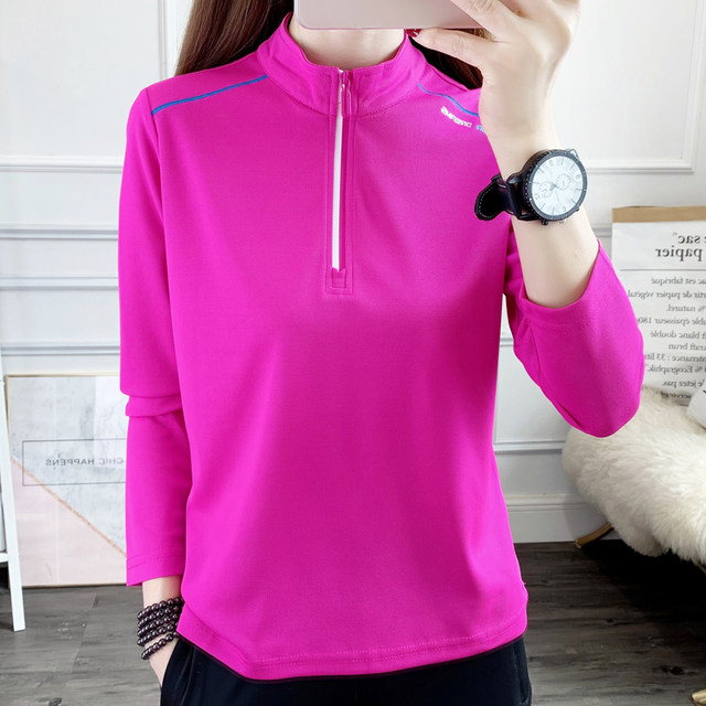 Spring and summer quick-drying sports T-shirt for women outdoor running ...