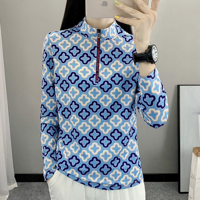 Outdoor quick drying clothes for women long-sleeved summer standing ...