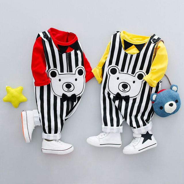 Baby clothes spring and autumn suit newborn 0-1-2 years old male and ...