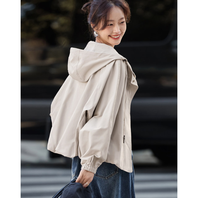 Mohan Yimei Light Outdoor Casual Loose Hooded Loose Fashionable Jacket ...