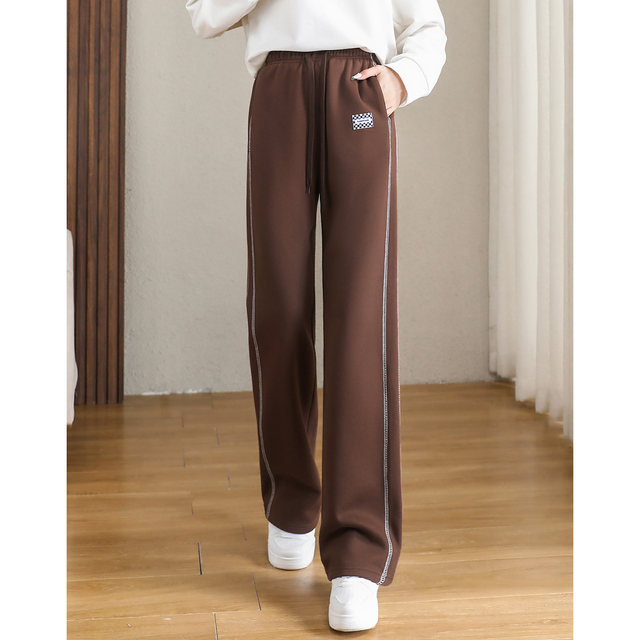 Mo Yan Yimei classic label drawstring decorates trousers autumn and ...
