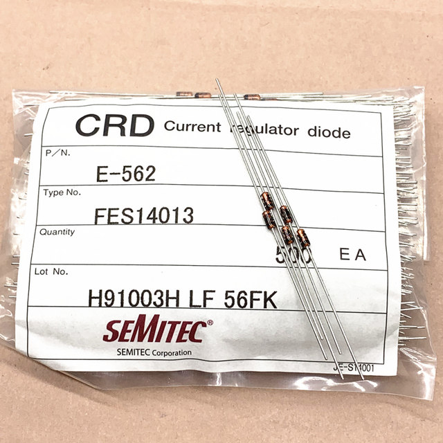 E562 Ishizuka Current Limiting Diode 5.6ma Constant Current Diode E562 SEMITEC Japan Import CRD ...