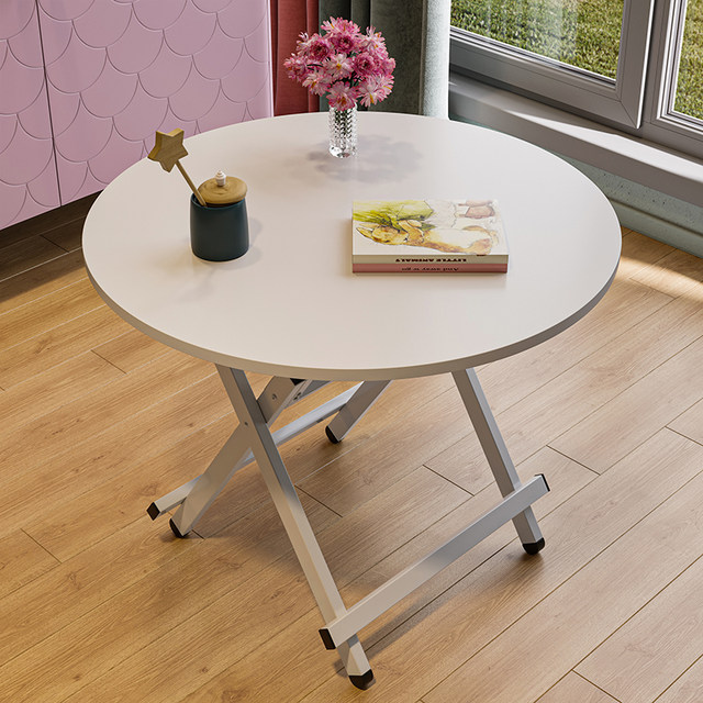 Furnishing simple and foldable tables small round tables to eat low ...