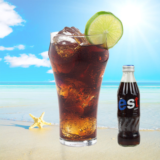 12 bottles of Thai imported beverage est cola flavored soda 250ml Thai ...