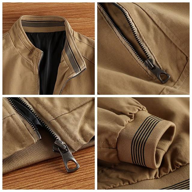 Advanced export jacket coat male stand -up collar business leisure ...