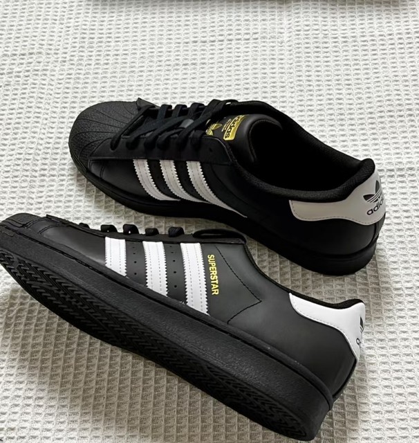 adidas Originals Superstar Lightweight Shell Classic Black Pure Black ...