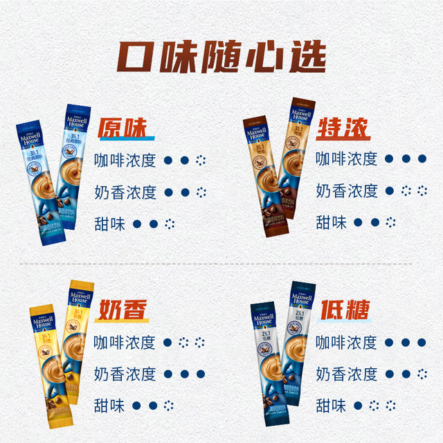 Maxwell espresso instant three-in-one original flavor 100 student ...