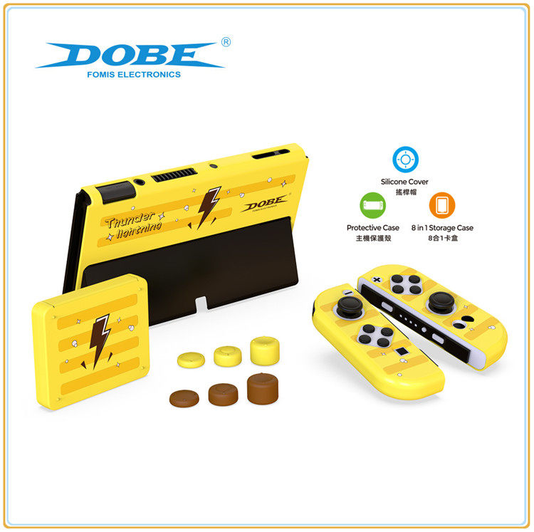 DOBE genuine SwitchOLED main case NS handle sleeve hat card card box ...
