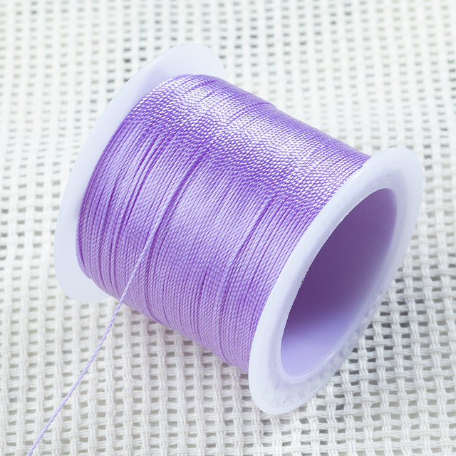 12 strands Morandi color diy handmade material braided rope bracelet ...