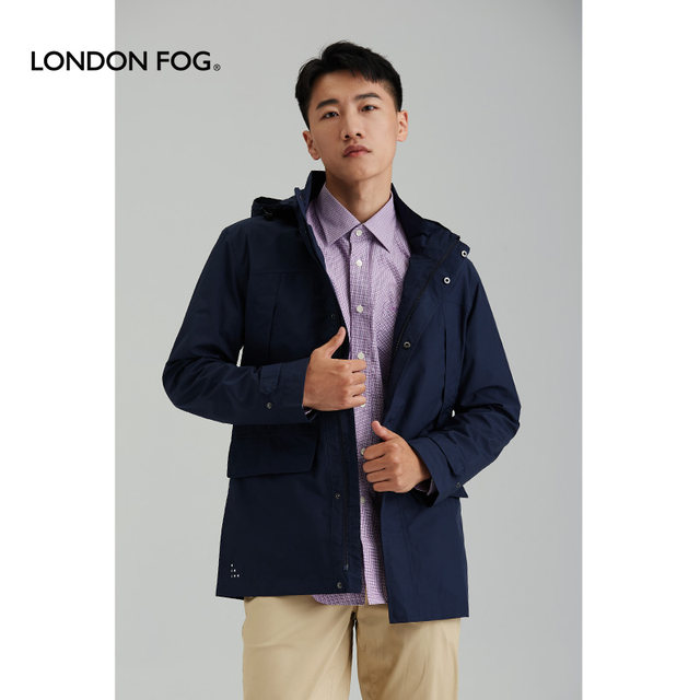 London Fog Spring New Men's Jacket Coat Casual Fit Version Versatile ...