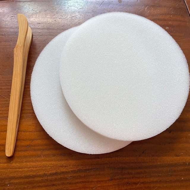 Thick 10 mm anti-adhesive ring, ring shock-absorbing sponge washer for ...