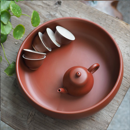 Zisha Japanese Style Kung Fu Tea Wash Cup Basin