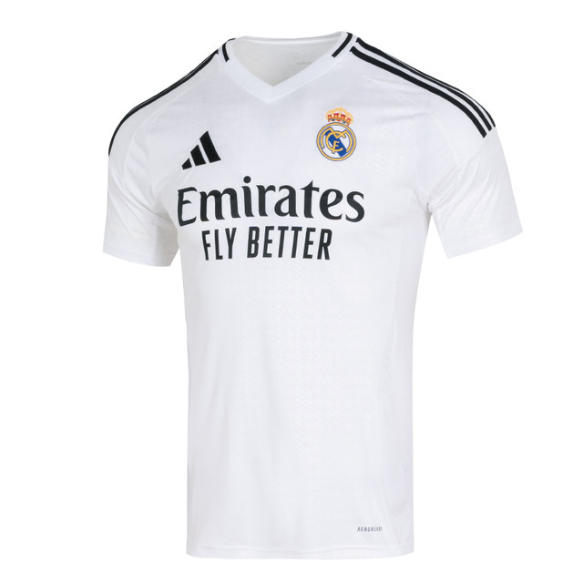 Adidas Men's 2024 Summer Real Madrid Fan Edition Home Jersey Quick ...