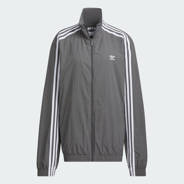 Adidas Clover Women's Woven Jacket 2024 Autumn Three Stripes Stand ...