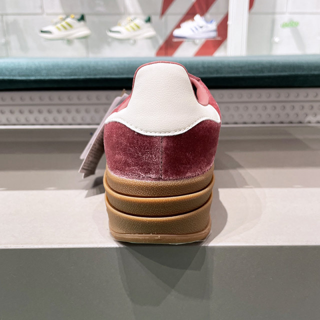 Adidas Clover Women's Shoes 2024 Winter GAZELLE BOLDT Head Heightening ...