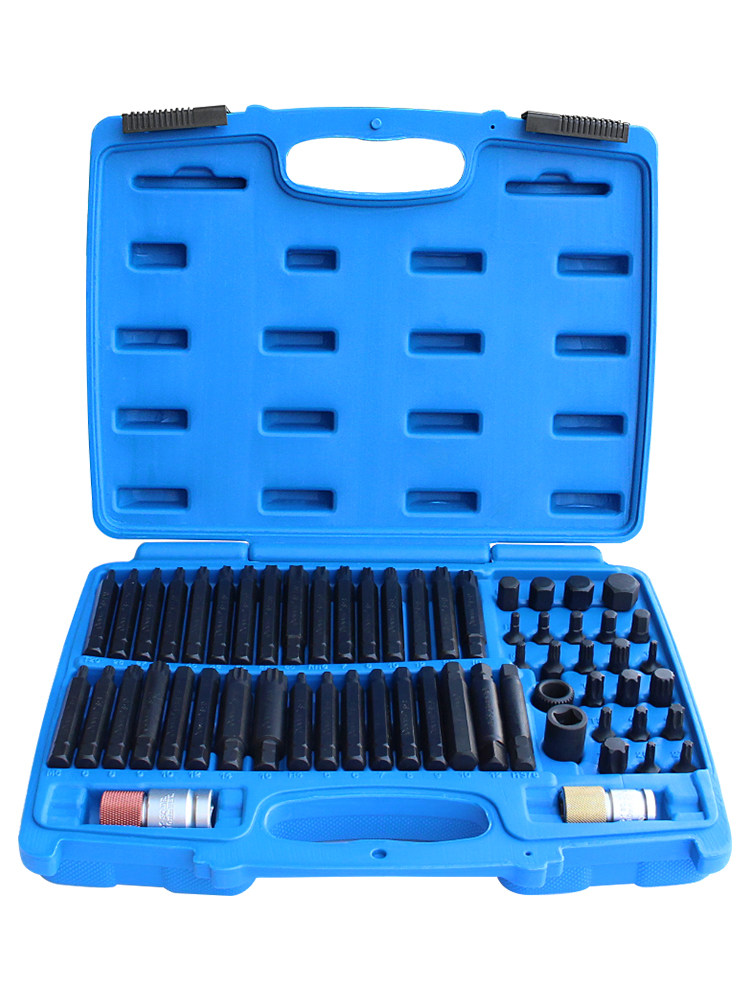 Tolece 40-Piece Star Bit Socket Set - Metric Allen & Spline Wrenches