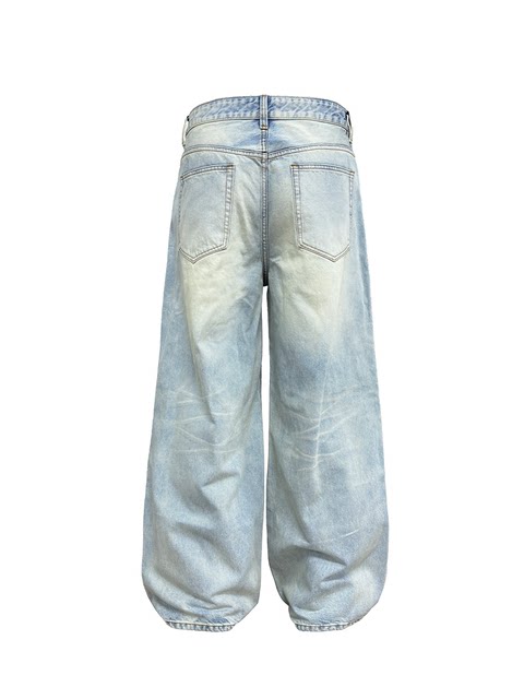 JCAESAR Frost Denim frosting ice blue cattle ice blue cream falling color natural cat must be ...