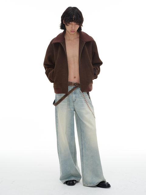 JCAESAR Frost Denim frosting ice blue cattle ice blue cream falling color natural cat must be ...