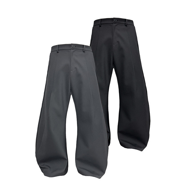 JCAESAR MACHETE PANTS Loose-leaf scimitar pants, three-dimensional tailoring, wide-leg version ...