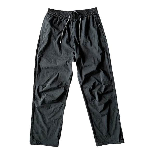Straight-leg quick-drying pants waterproof paratrooper wide-leg pants ...