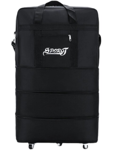 Universal wheel foldable luggage bag 158 aviation checked bag super ...