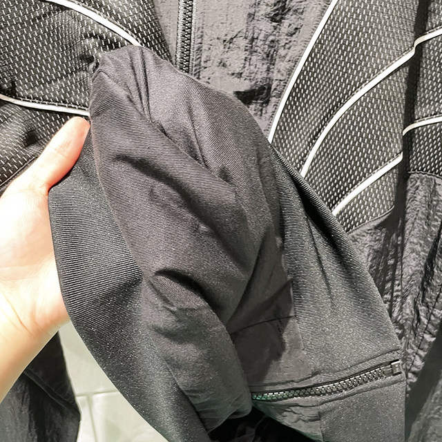 Adidas Clover Men's 2024 Autumn Striped Fashion Woven Wide Stand Collar ...